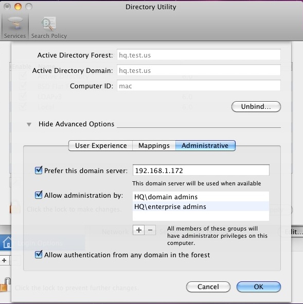 Ввод Mac в домен Windows (Active Directory) | Компьютерная помощь